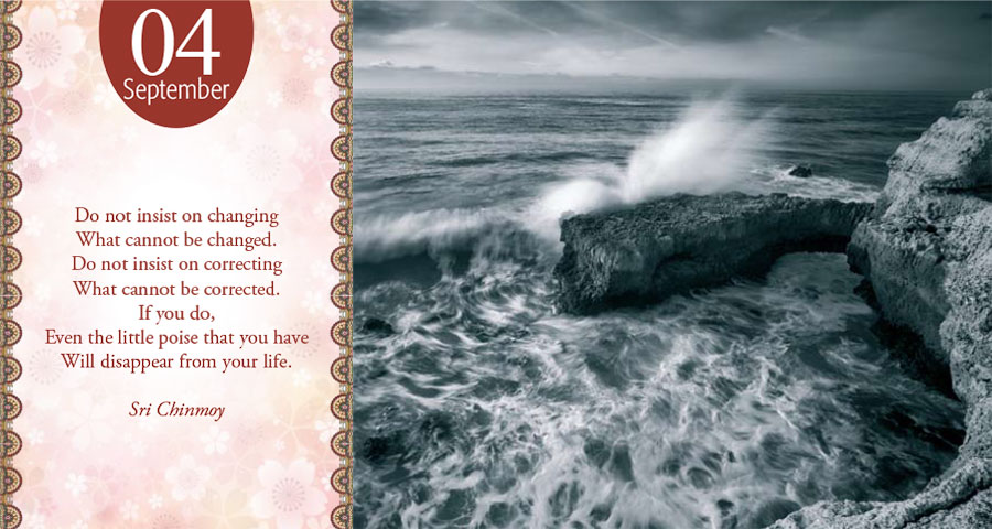 September 4th message of the day – Sri Chinmoy's poetry