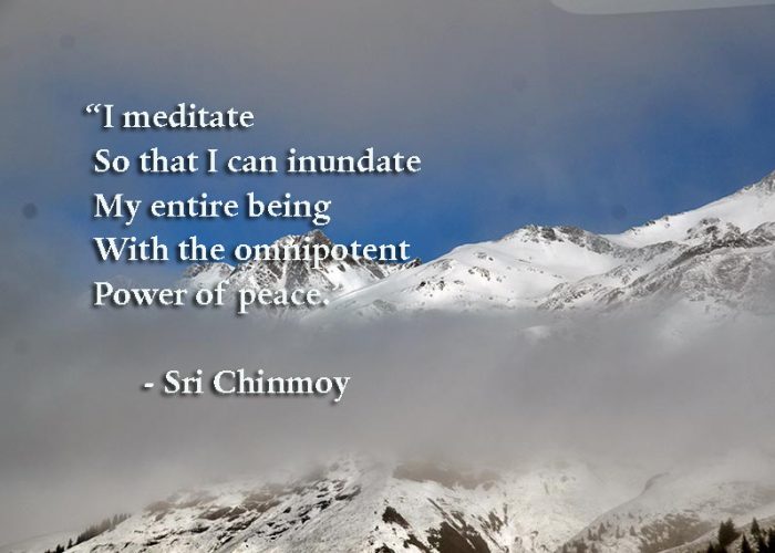 Sri Chinmoy's poetry