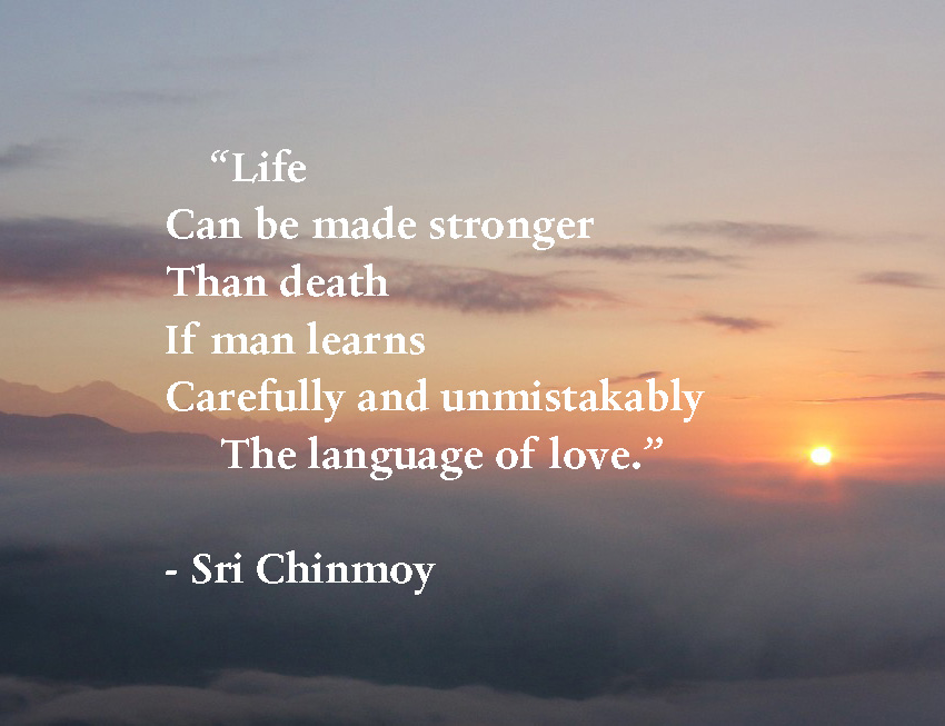 Short Poems On Love Sri Chinmoy s Poetry Short Poems On Love Sri Chinmoy s Poetry